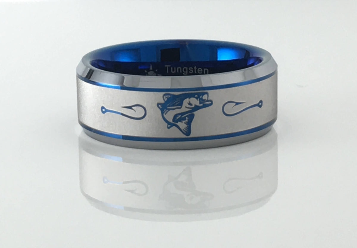 Tungsten Bass Fishing Ring - My Shinies