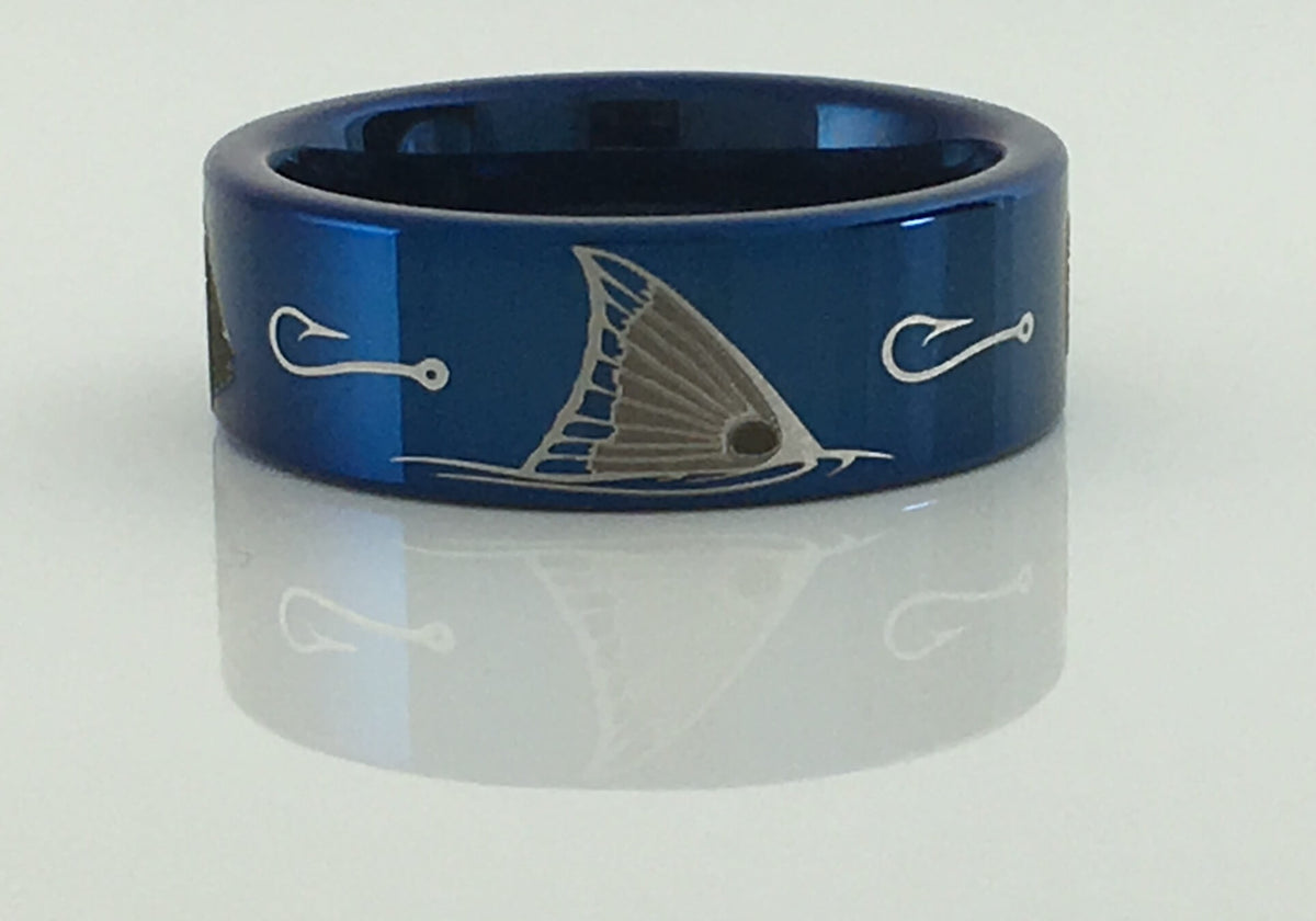 Flounder Redfish Speckled Trout Tungsten Ring - My Shinies