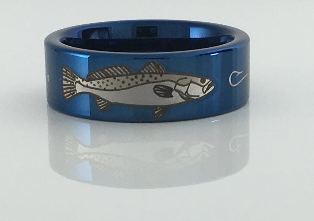 Flounder Redfish Speckled Trout Tungsten Ring - My Shinies