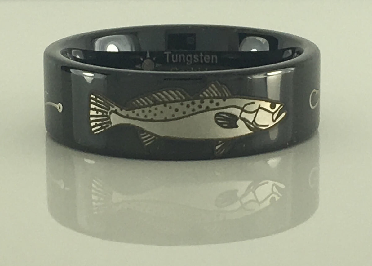 Flounder Redfish Speckled Trout Tungsten Ring - My Shinies