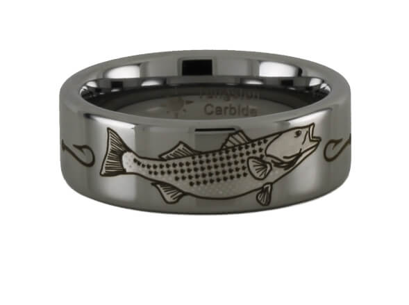 Tungsten Striped Bass Ring - My Shinies