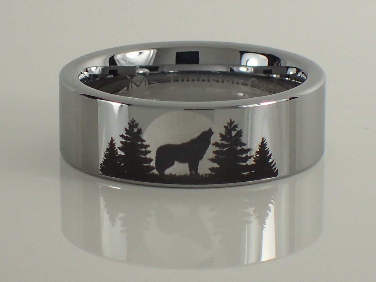 Wolf Forest Scene Ring - My Shinies