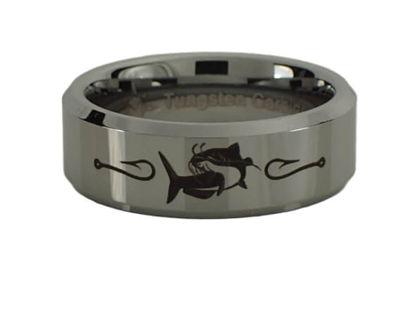 Tungsten Carbide Catfish Ring - My Shinies