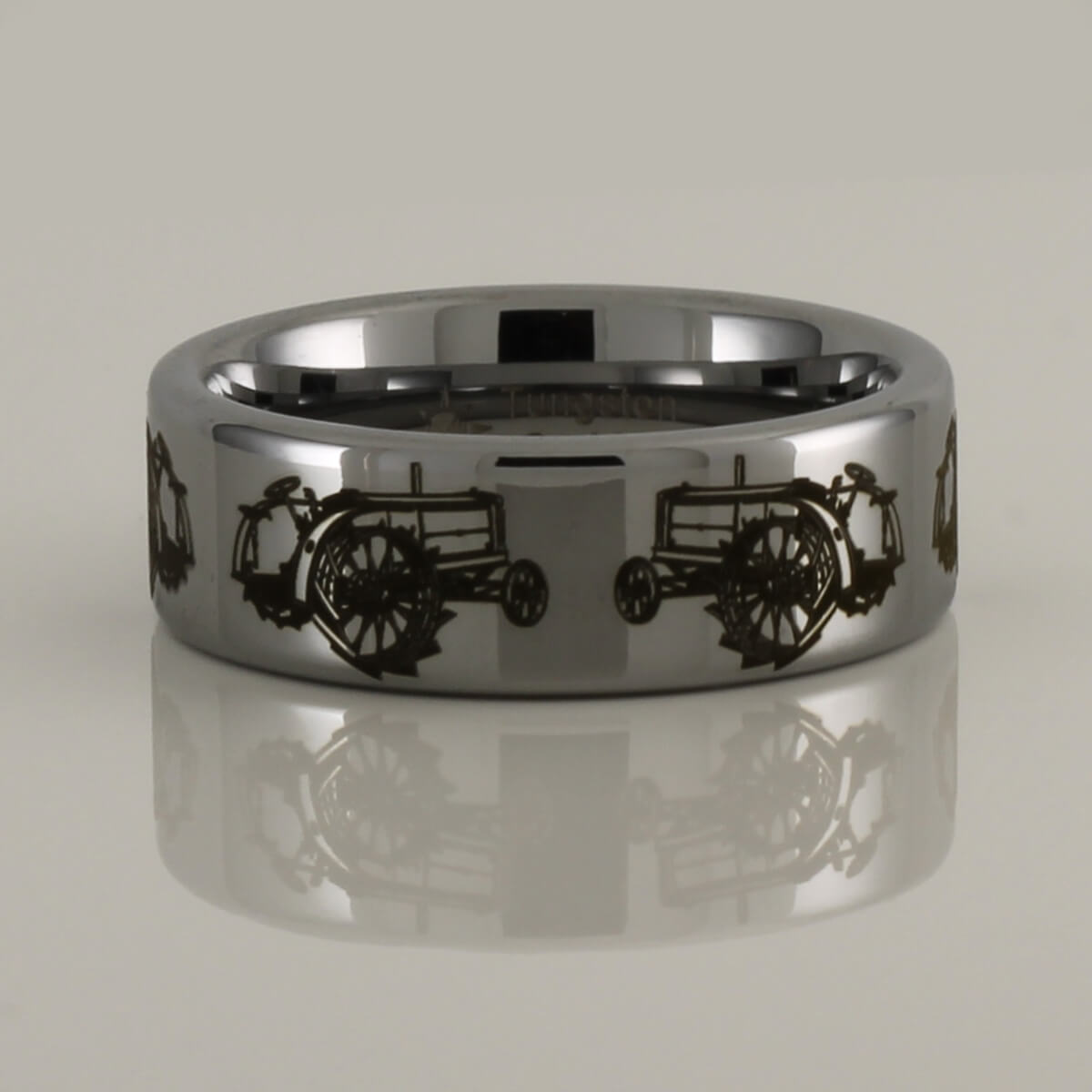 Antique Tractor Tungsten Ring - My Shinies