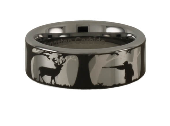 Tungsten Deer Hunting Ring - My Shinies