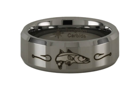 Tungsten Carbide Snook Ring - My Shinies