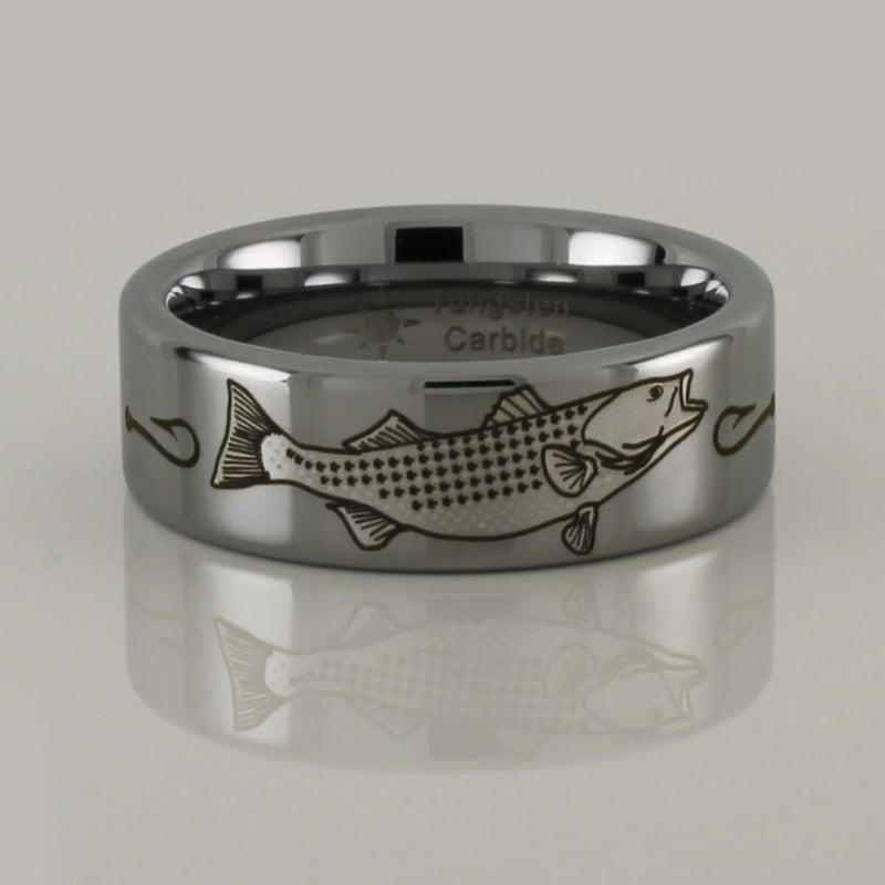 Tungsten Striped Bass Ring - My Shinies