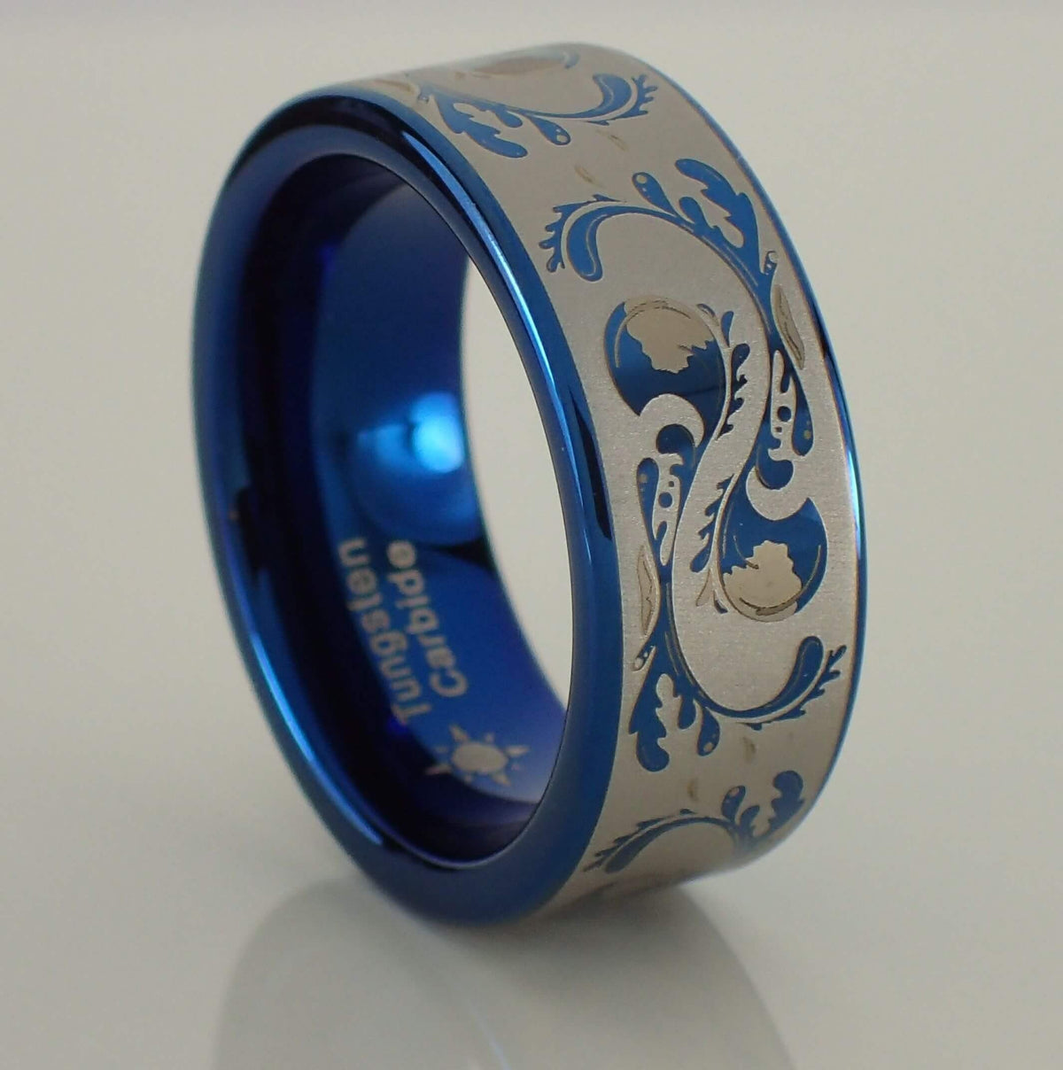 Tungsten Carbide Ocean Wave Ring - My Shinies